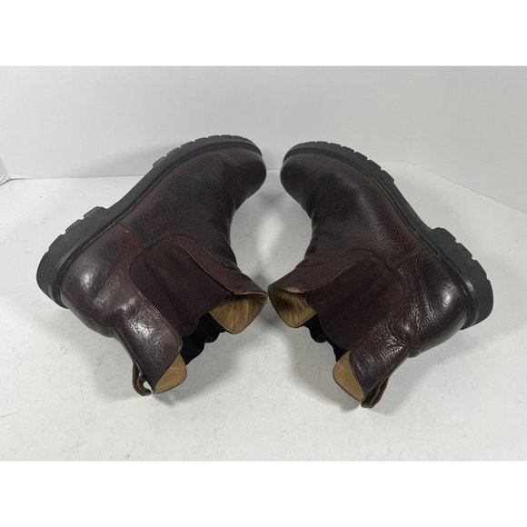 Orvis | Shoes | Vintage Orvis Brown Leather Pull On Ankle Boot Size 1 ...